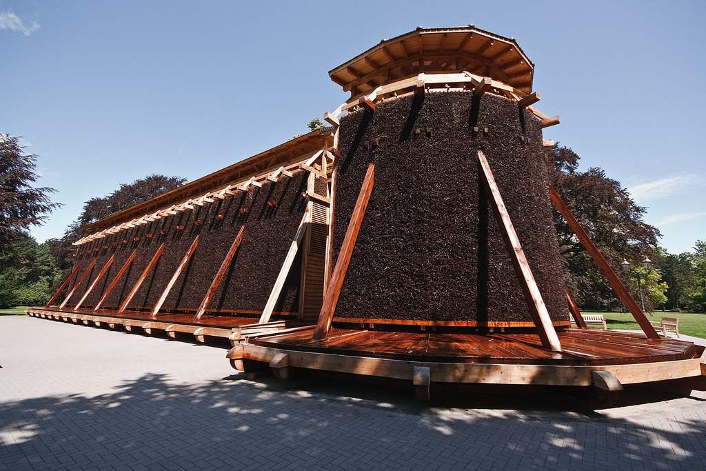 Raum-Energetisierung mit Salzwasser-Gradierwerken
